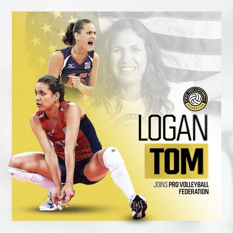 Logan Tom joins Pro Volleyball Frderation | InstaVolley.com